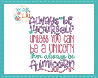 Always Be a Unicorn | Etsy