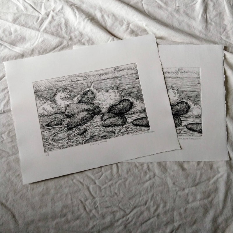 Etching Print - Etsy