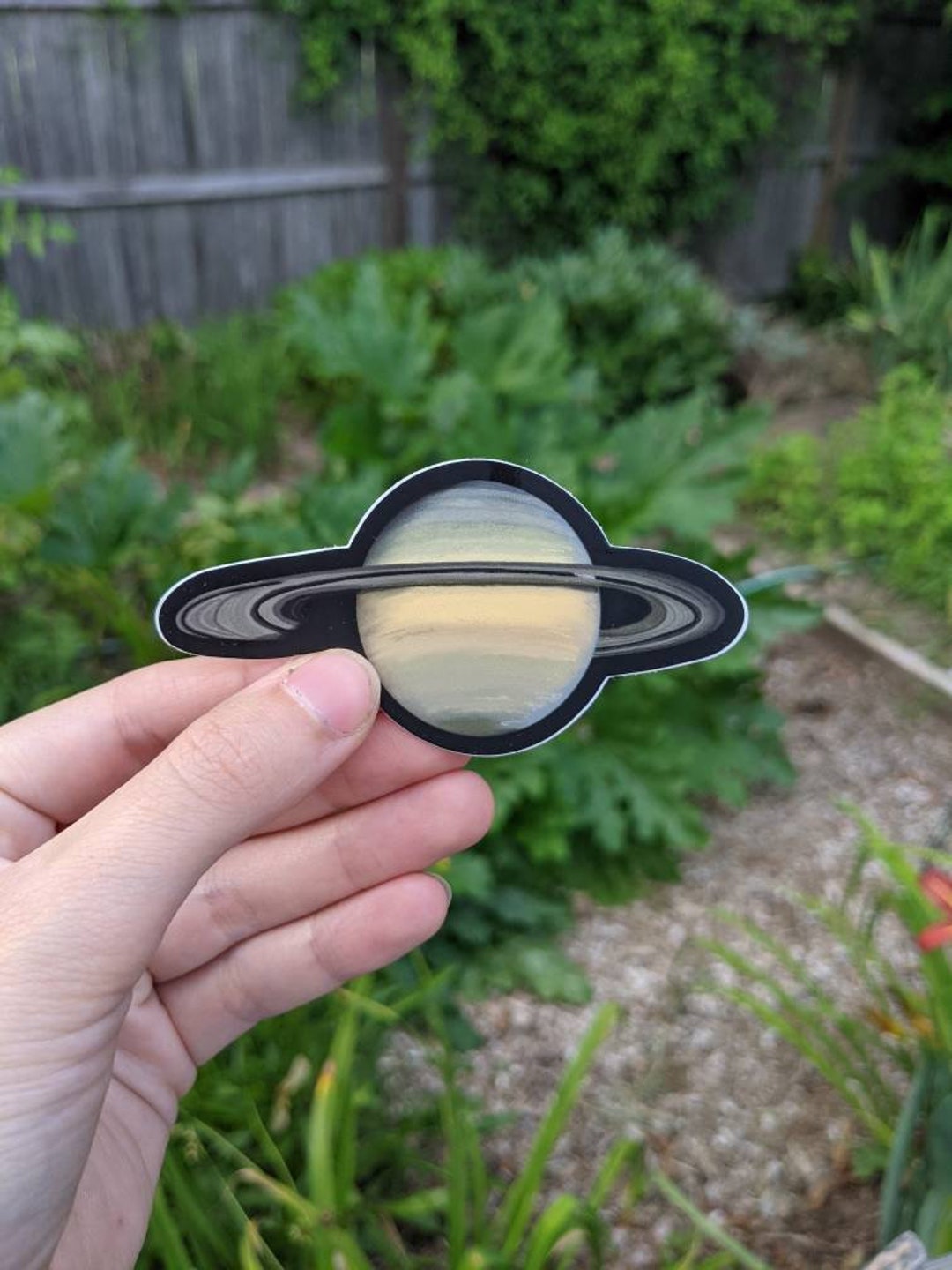 Saturn Sticker, Nasa, Space Sticker, Nasa Sticker, Planet Sticker ...