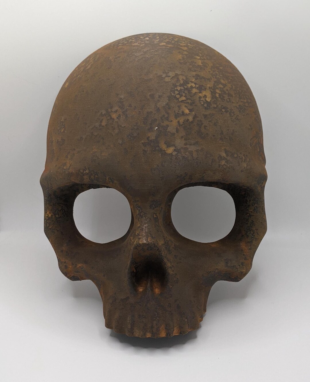 Iron Skull Mask 3D Printed Iron Composite - Etsy