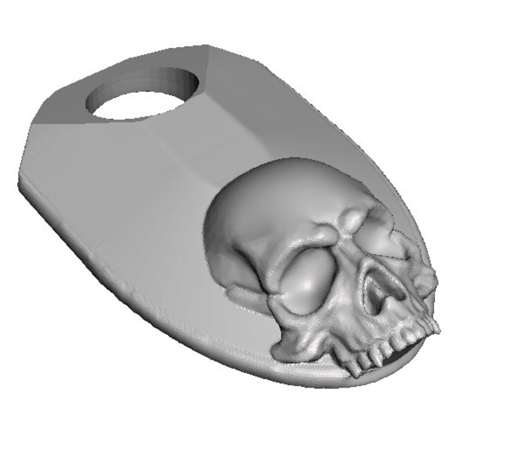 3D File Skull Custom Scalemail Pieces 3D Printer File .STL - Etsy Australia