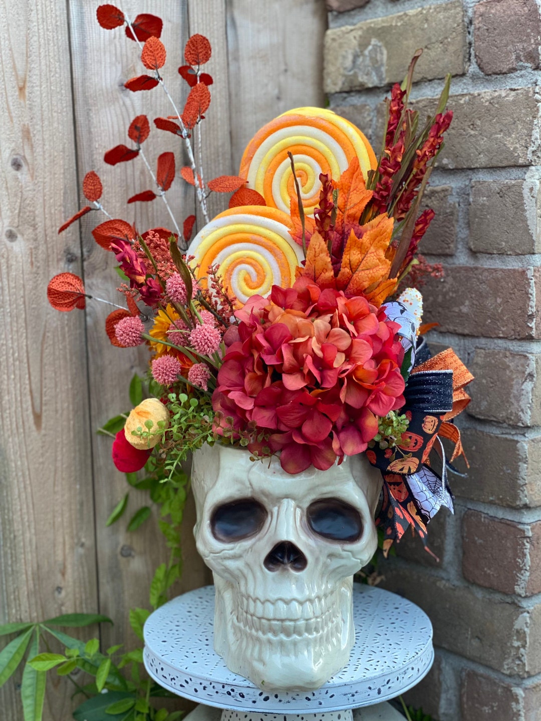Skeleton Centerpiece - Etsy