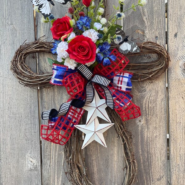 Grapevine Cross - Etsy