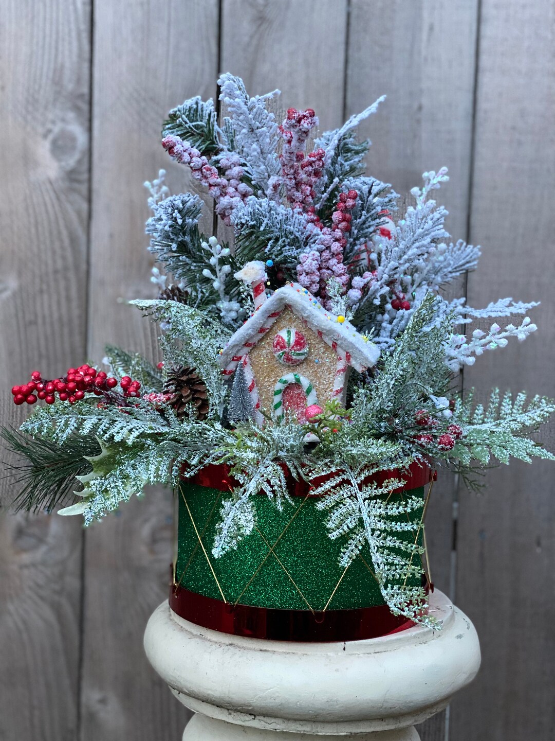 Christmas Centerpiece, Drum Centerpiece, Little Drummer Boy - Etsy