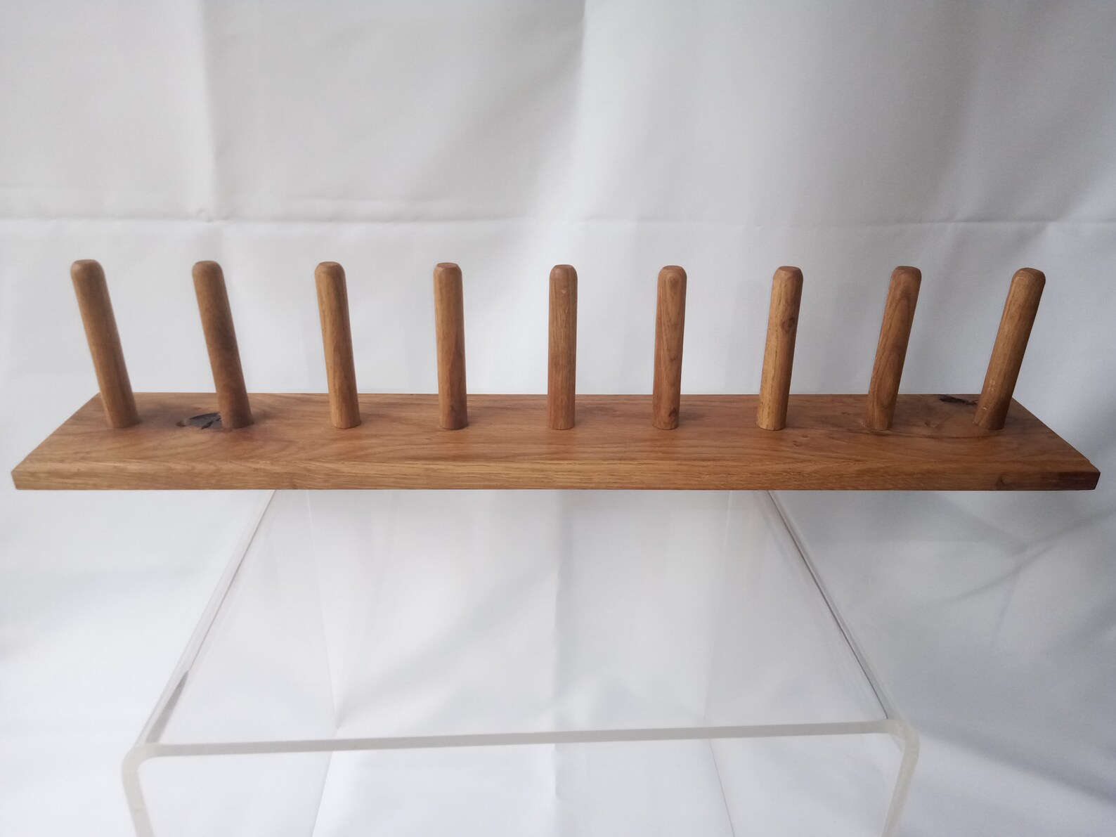 Oak Wellington boot rack wall mounted - Etsy.de