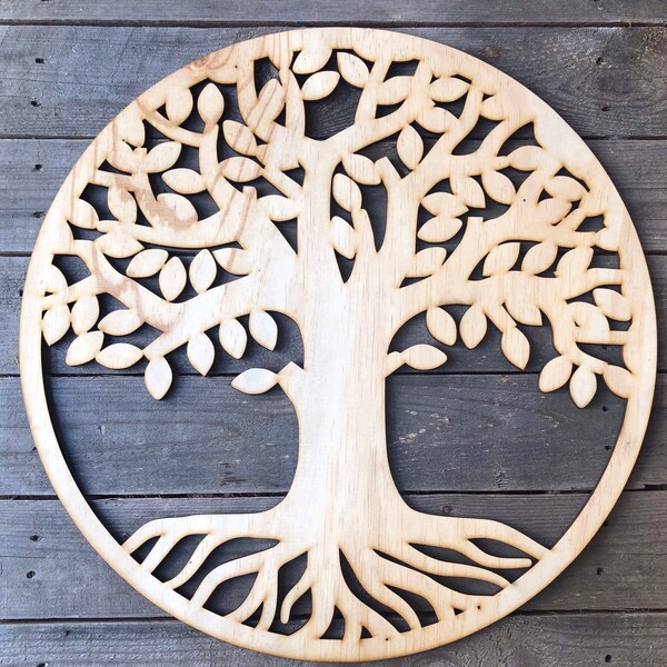 Wood Family Cutout - Etsy