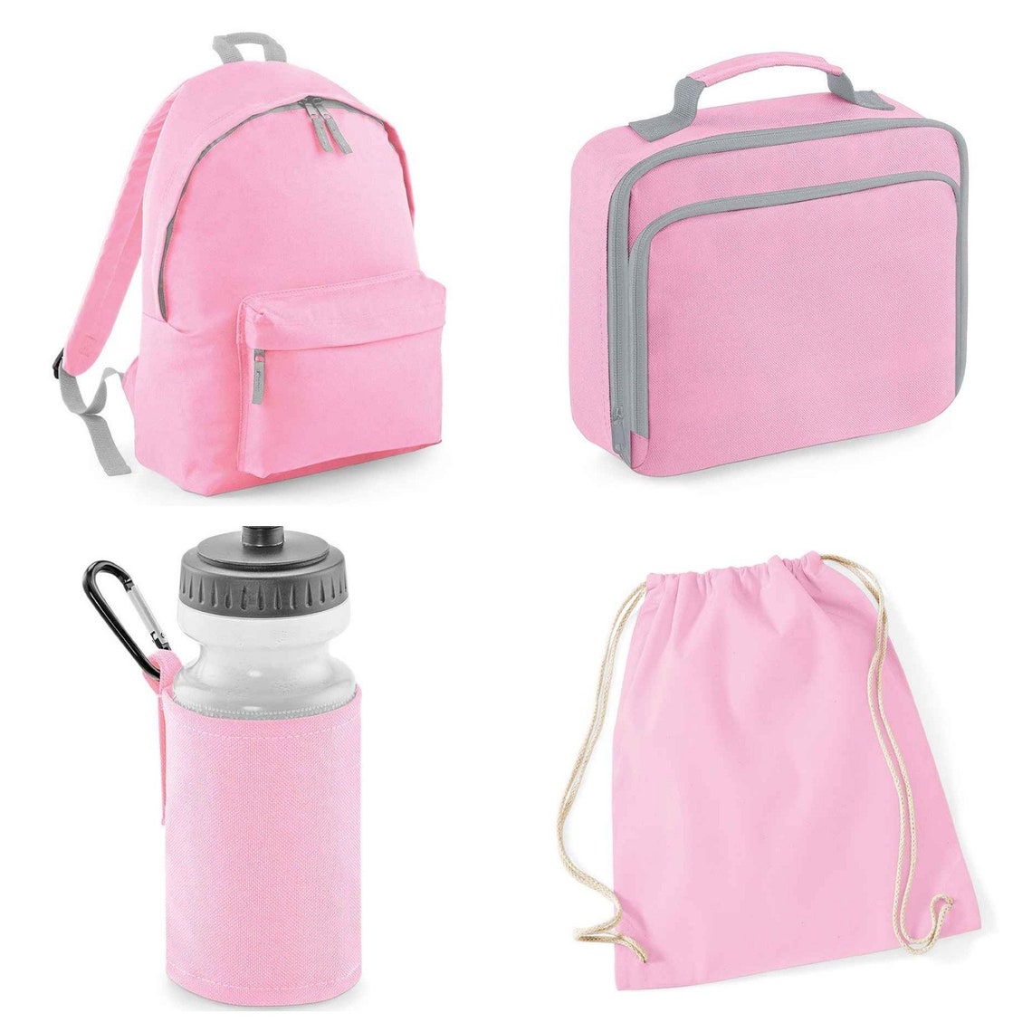 Back to School bundle School bag set Water Bottle P.E | Etsy