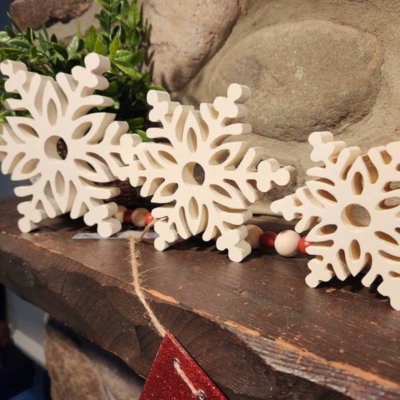 Snowflake Decor - Etsy