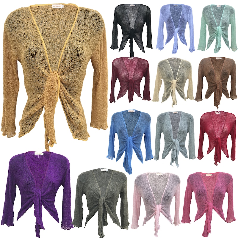 Bolero Sleeves Shrug - Etsy UK