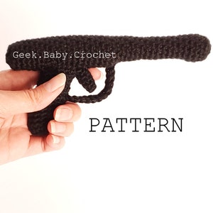 Crochet Pattern PDF Pattern Toy Gun Pattern Toy Pistol - Etsy Canada