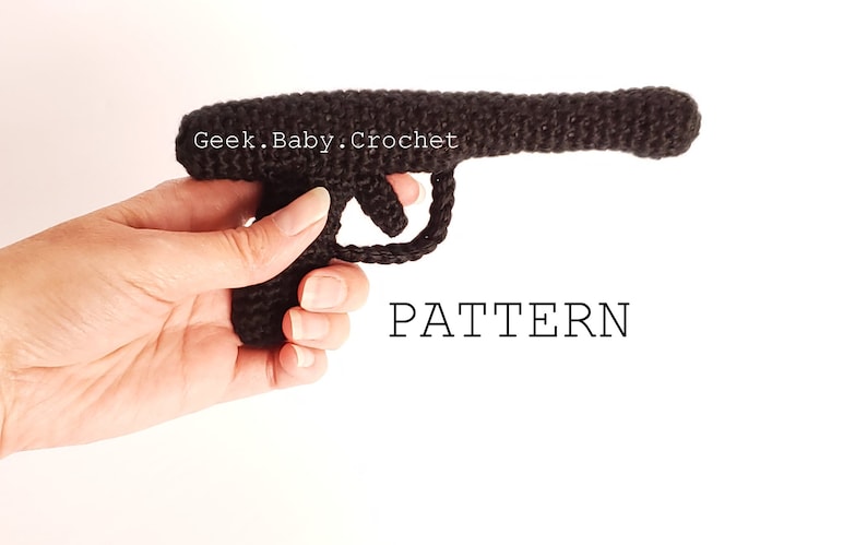 Crochet Pattern PDF Pattern Toy Gun Pattern Toy Pistol - Etsy Australia