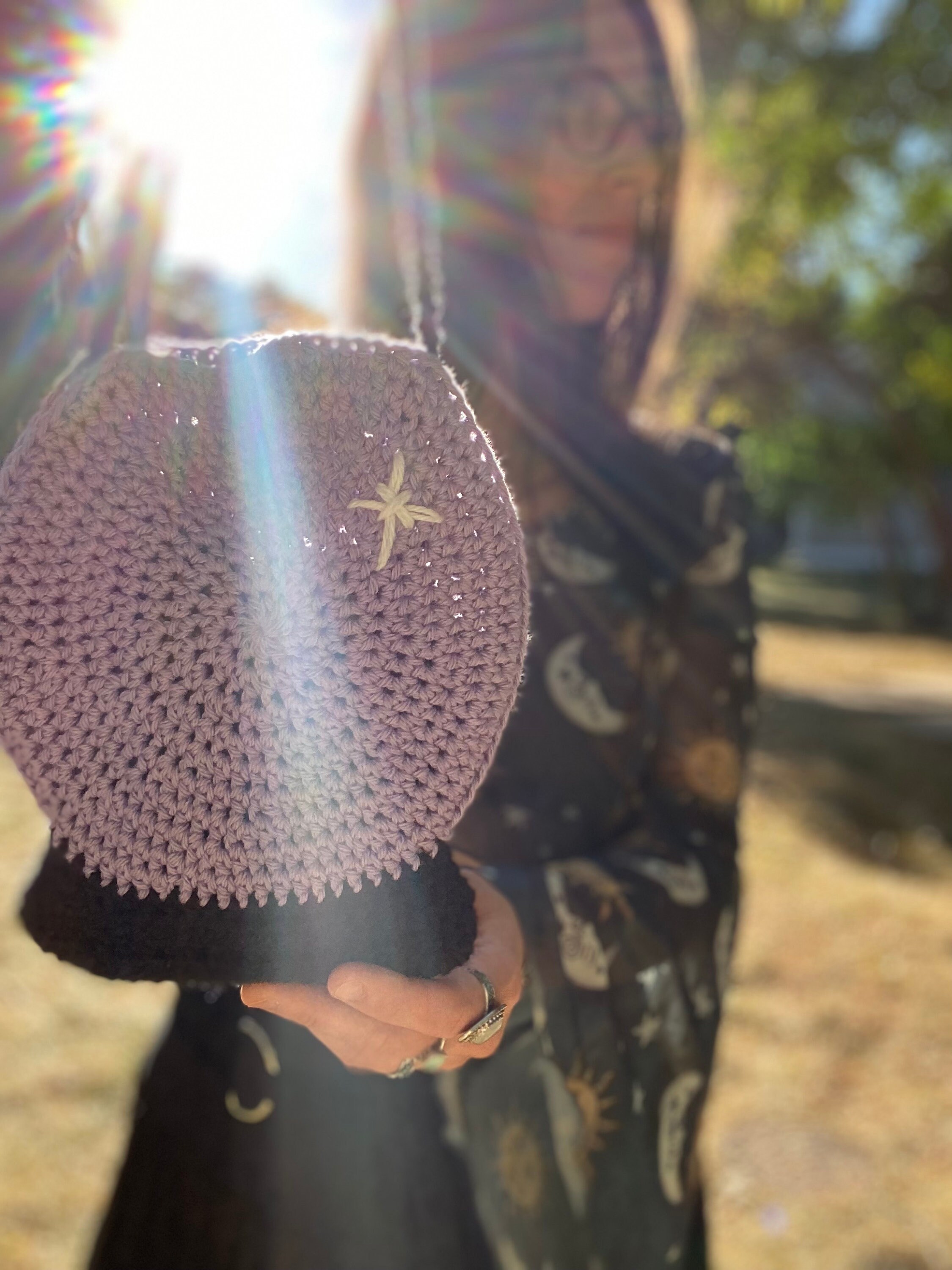 Crochet Divination Bag PATTERN: Witchy Crystal Ball Bag (PDF Digital ...