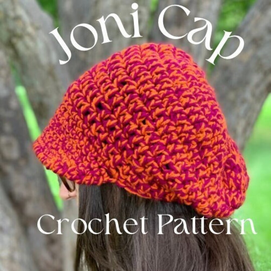 Crochet PATTERN Joni Cap Crochet Pattern PDF Digital - Etsy
