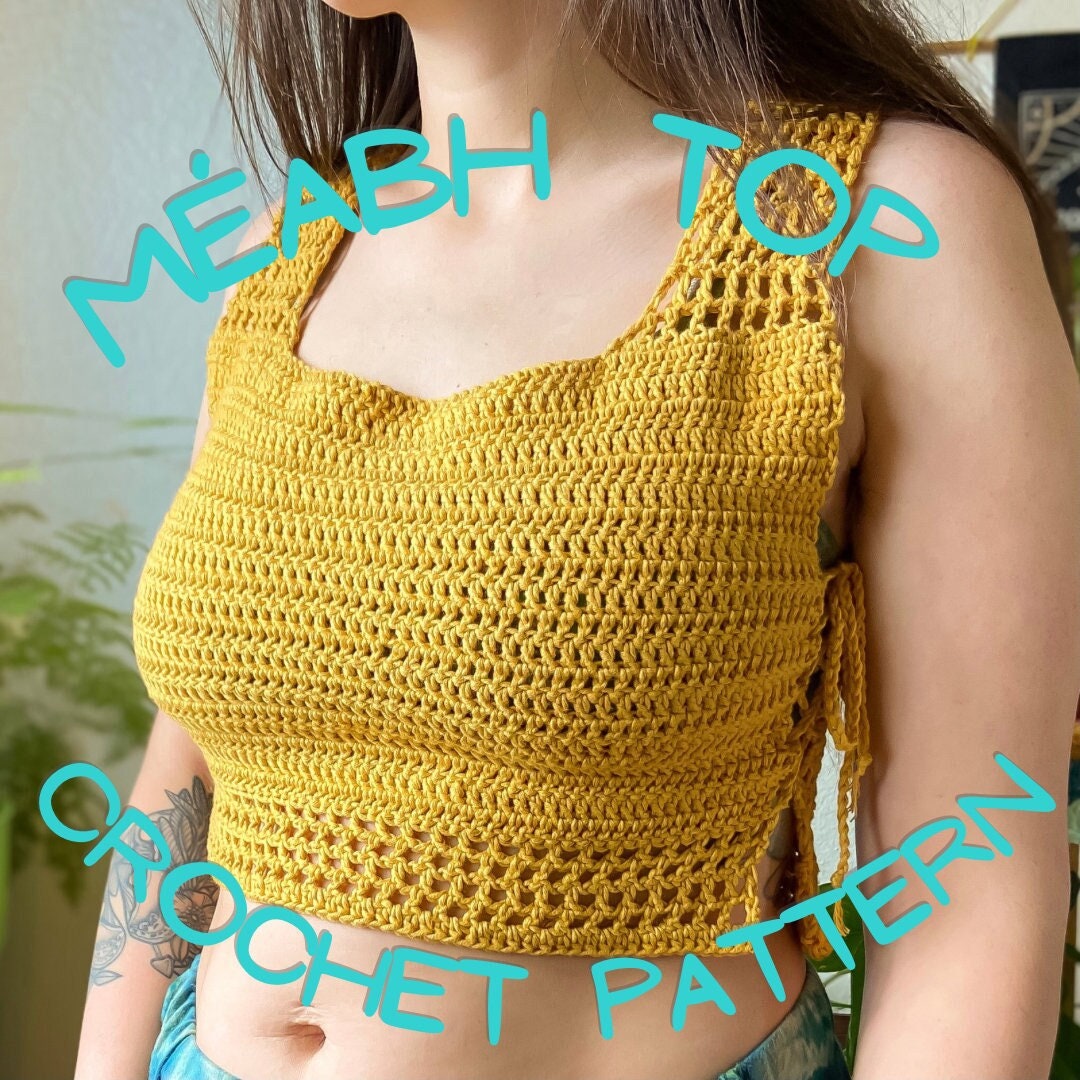 CROCHET PATTERN || Méabh Top || Crochet Crop Top || PDF File || Digital ...