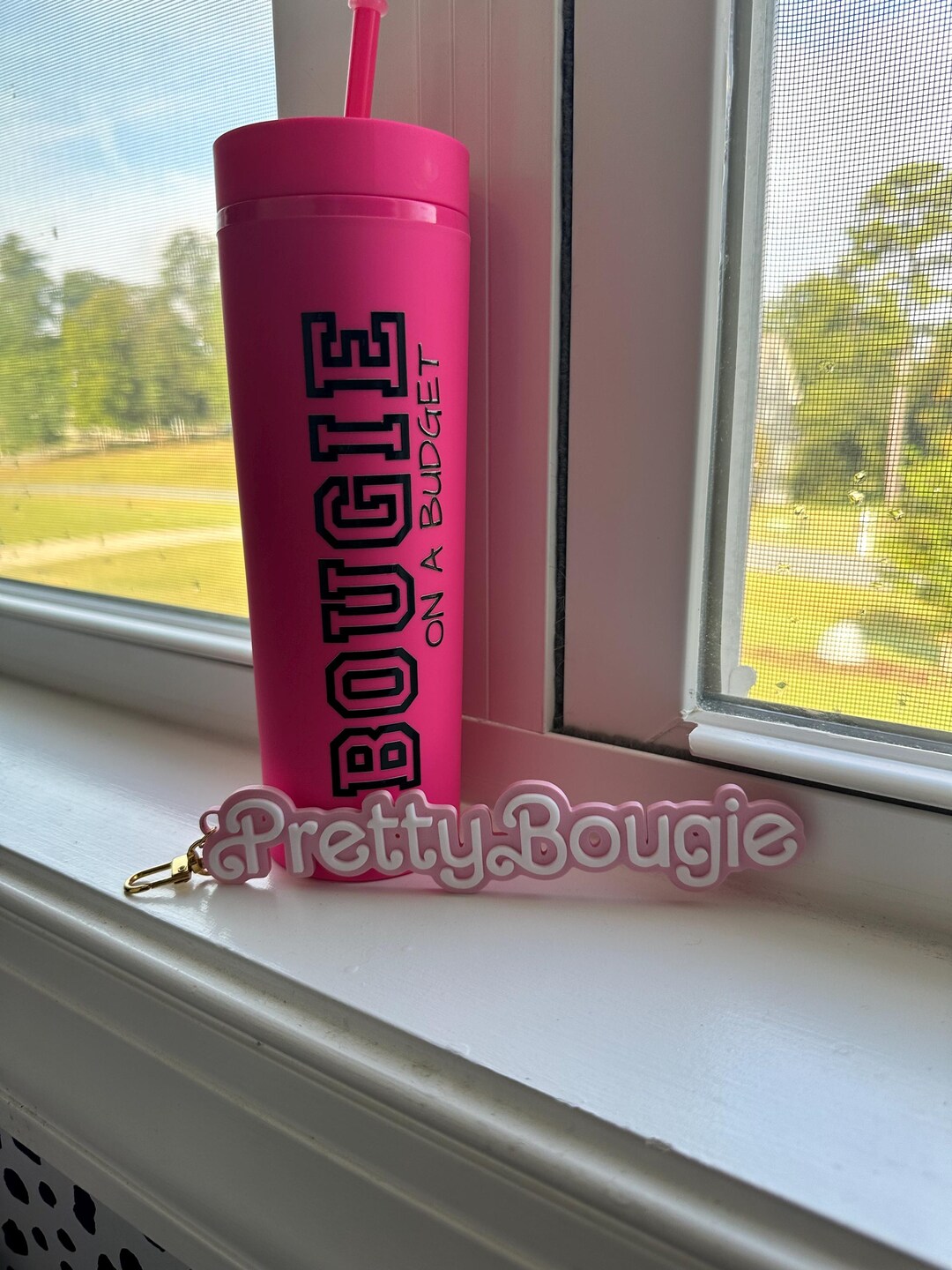 Pretty Bougie, Bougie, or Luxury Keychain - Etsy