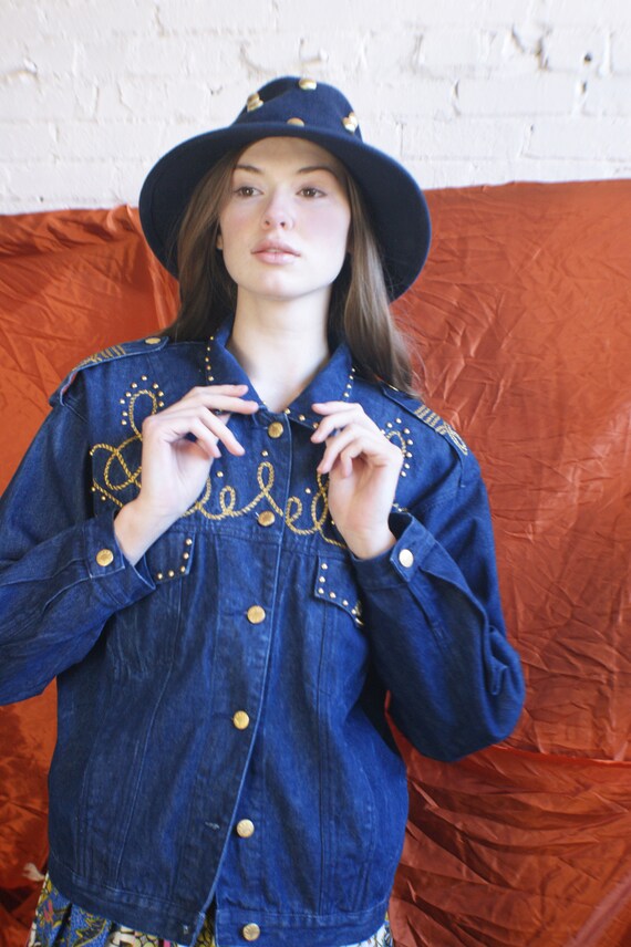 Unique 1980's Denim Jacket - Gem