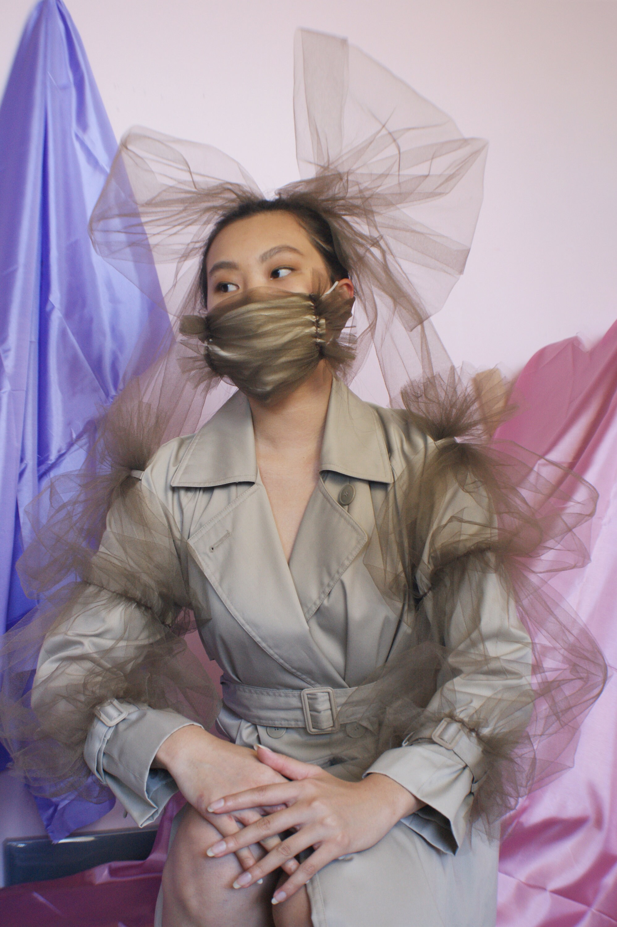 Avant-garde Face Covering Mask | Etsy