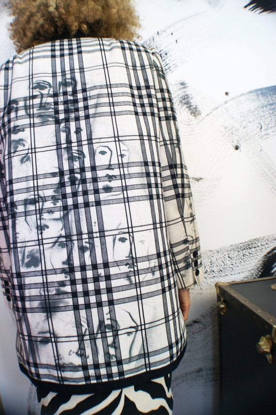 Hand Painted Vintage Redesigned Blazer | Etsy