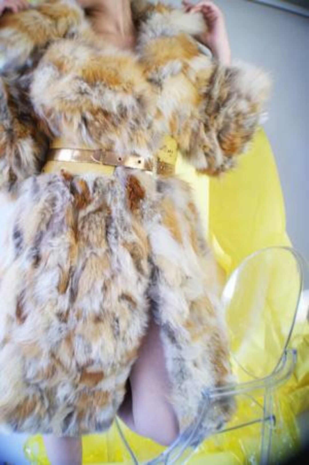 Vintage 1970's Fox Coat - Etsy