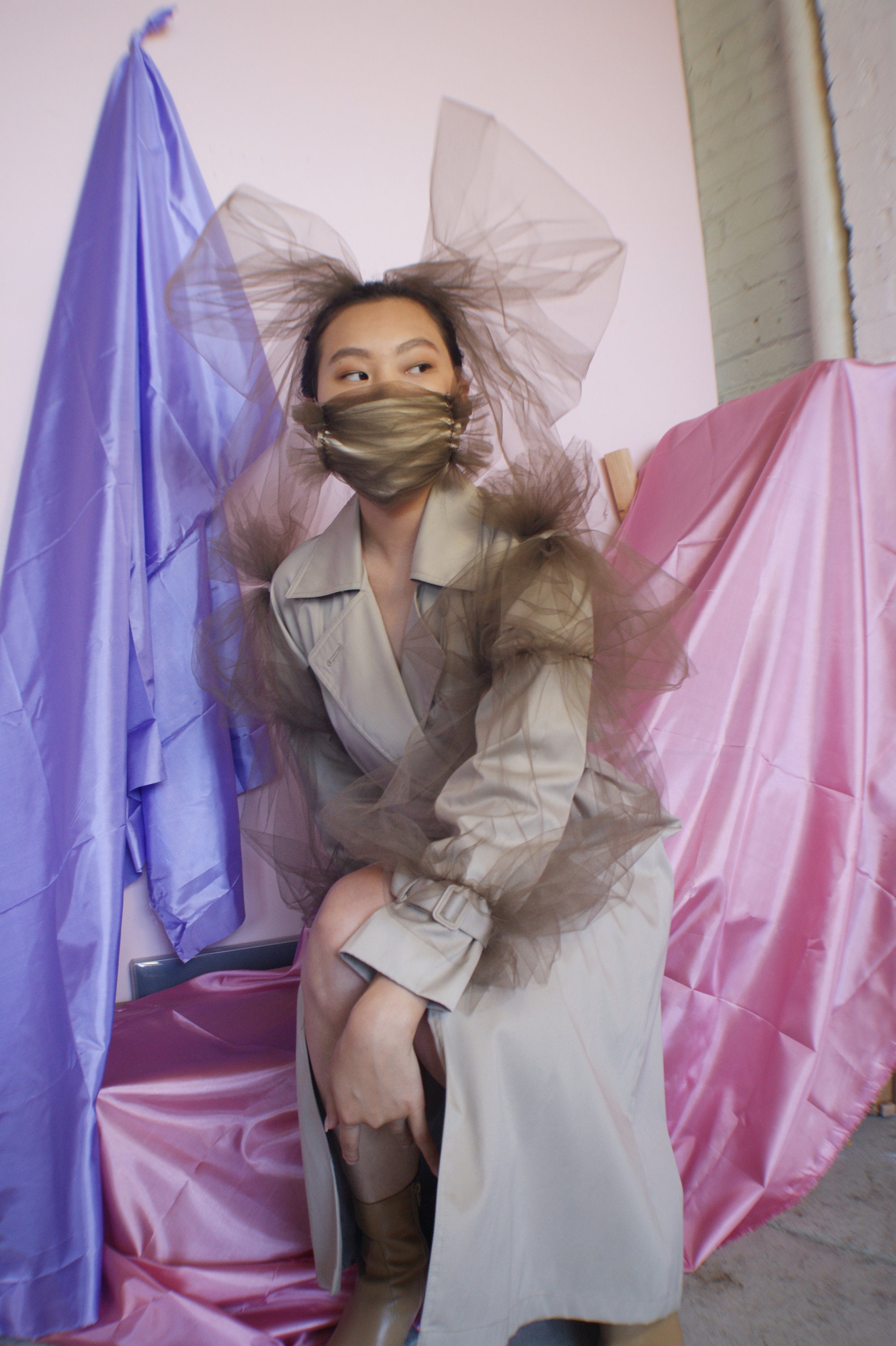 Avant-garde Face Covering Mask | Etsy