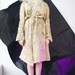 Unique Silk Doodle Coat - Etsy