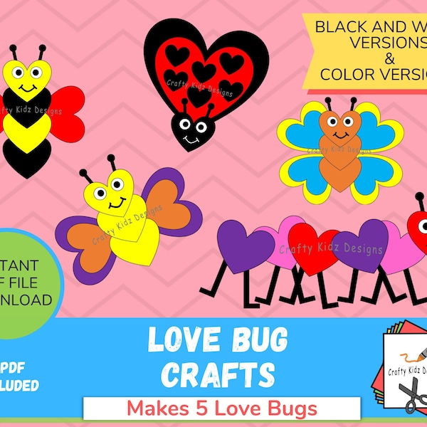 Valentine Crafts for Kids - Etsy