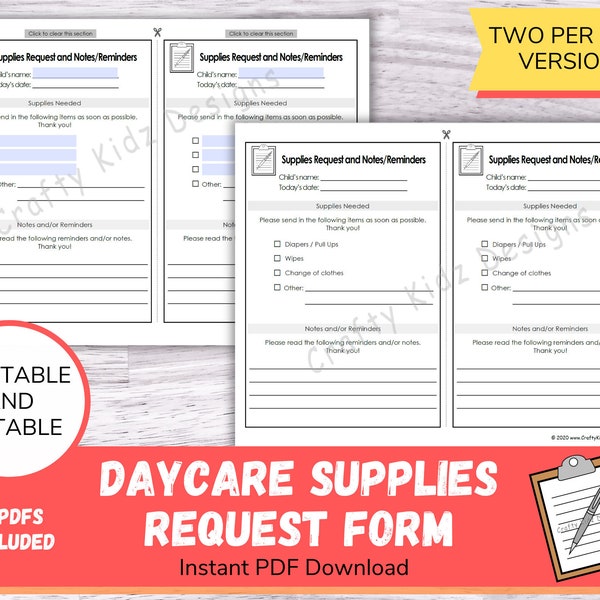 Parent Board Daycare - Etsy