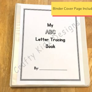 ABC Letter Tracing Pages for Kids, Letter Practice, Trace Letters, Fun ...