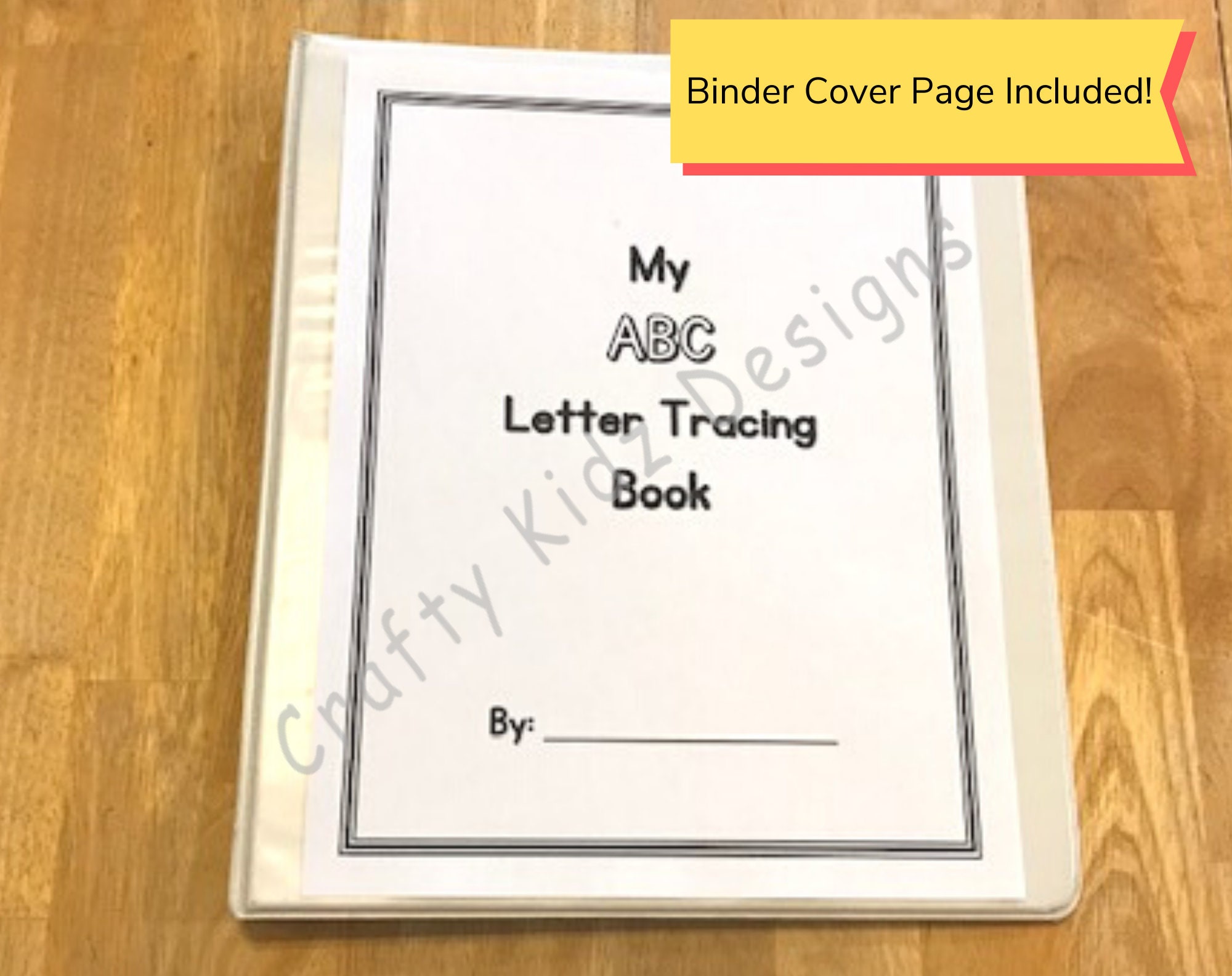 ABC Letter Tracing Pages for Kids, Letter Practice, Trace Letters, Fun ...