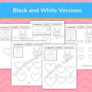 Love Bug Crafts for Kids, Fun Valentine's Day Craft, Perfect Crafts for ...