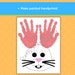 Handprint Bunny Craft for Kids, Perfect for Daycare, Toddler and ...