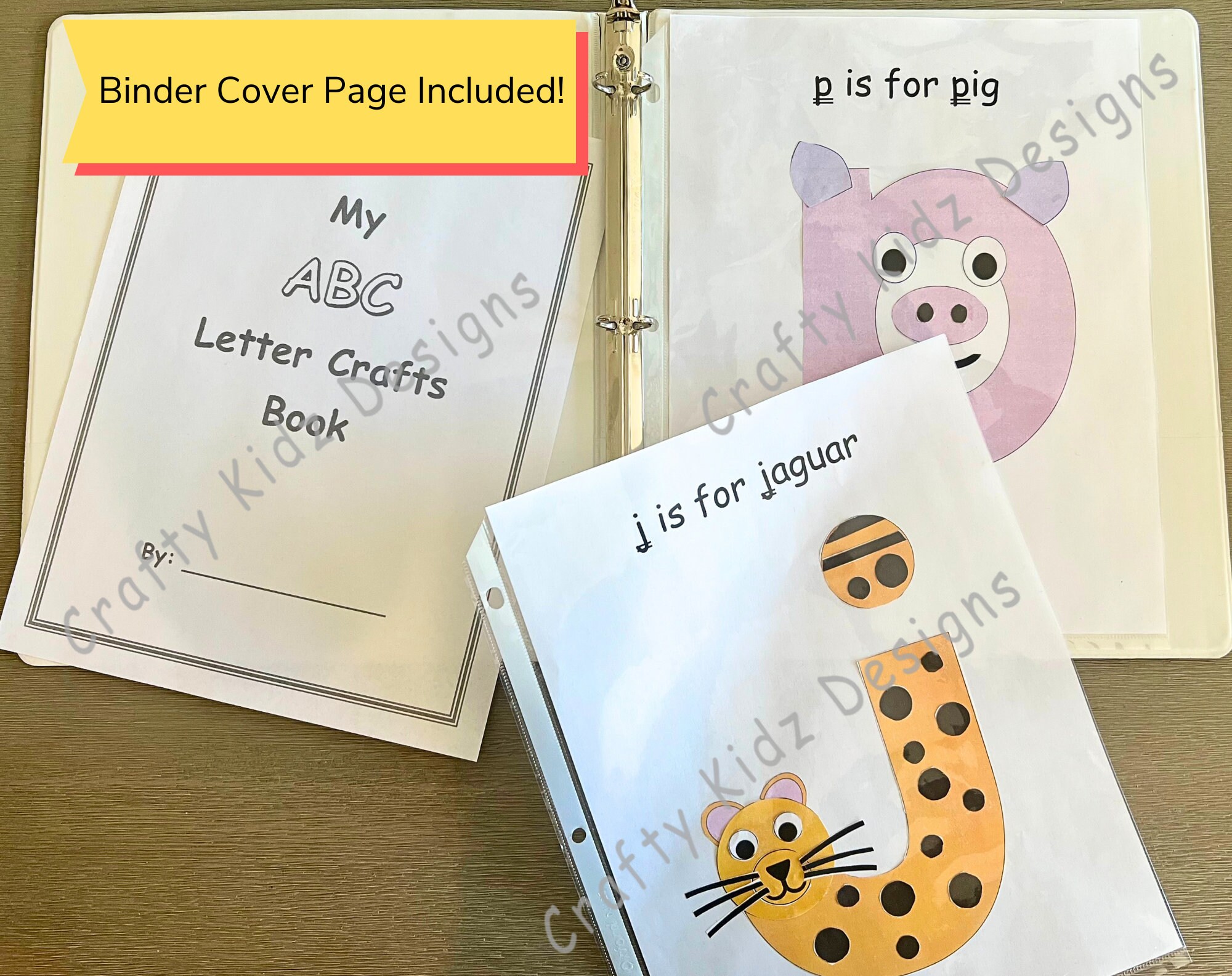 ABC Letter Crafts for Kids, Lowercase Letters, Perfect Craft for ...