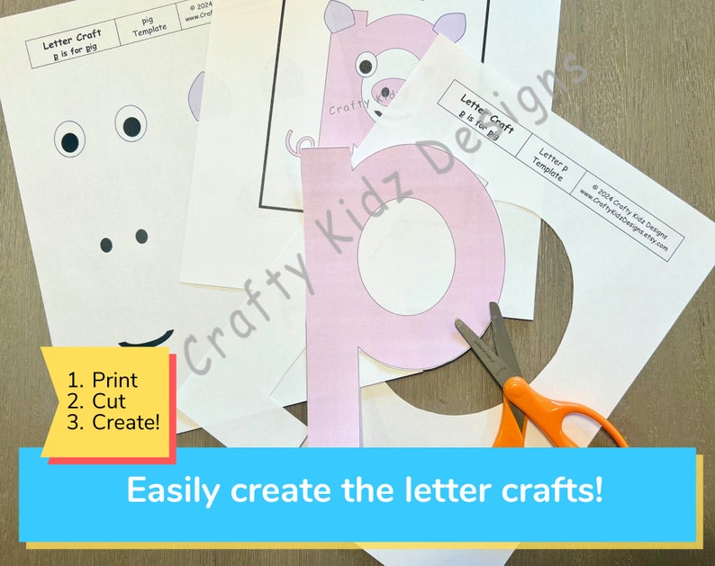ABC Letter Crafts for Kids, Lowercase Letters, Perfect Craft for ...