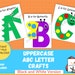 ABC Letter Crafts for Kids, Uppercase Letters, Perfect Crafts for ...