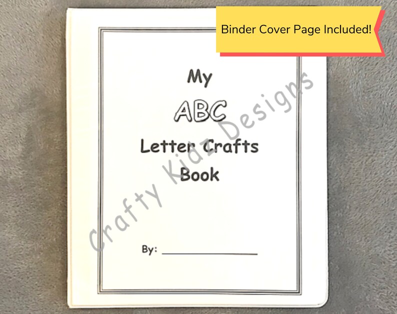 ABC Letter Crafts for Kids, Uppercase Letters, Perfect Crafts for ...
