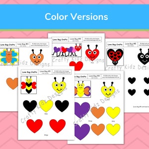 Love Bug Crafts for Kids, Fun Valentine's Day Craft, Perfect Crafts for ...