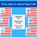 Handprint Flag Craft, Craft for Flag Day, Fourth of July, Veterans Day ...