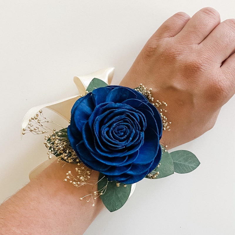 Blue Corsage - Etsy