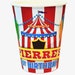 Carnival Circus Birthday Party, Personalized Party Cups, Pack of 12 - Etsy