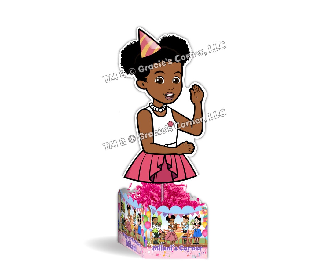 Gracies Corner Birthday Party Decoration Personalized Table Centerpiece ...