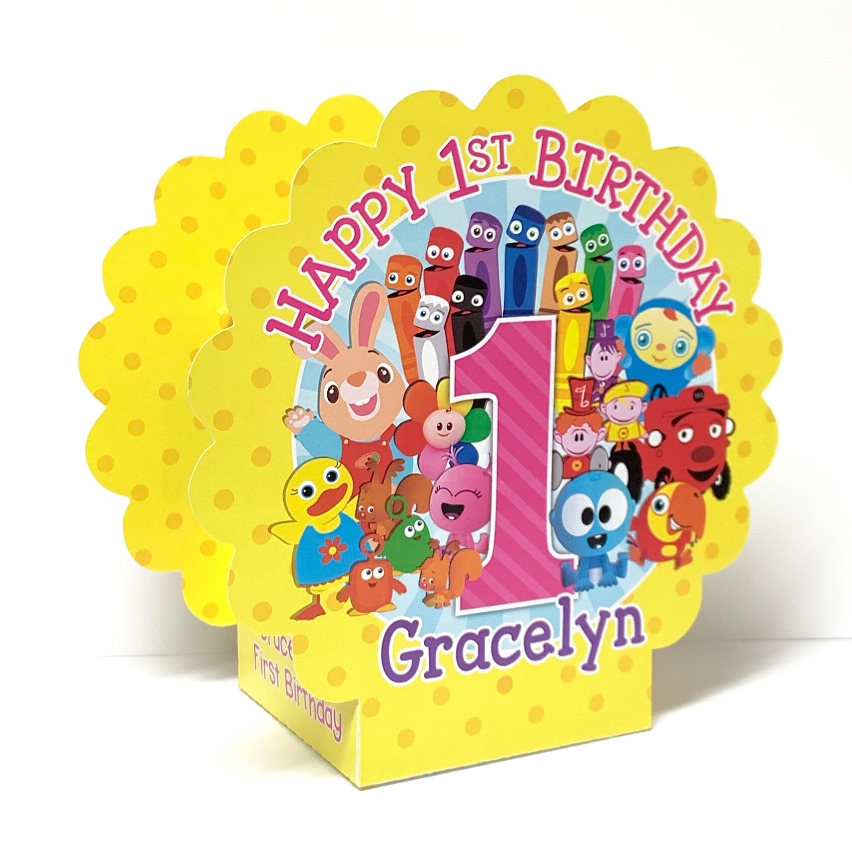 Babyfirst TV Favorite Friends Birthday Party Personalized | Etsy