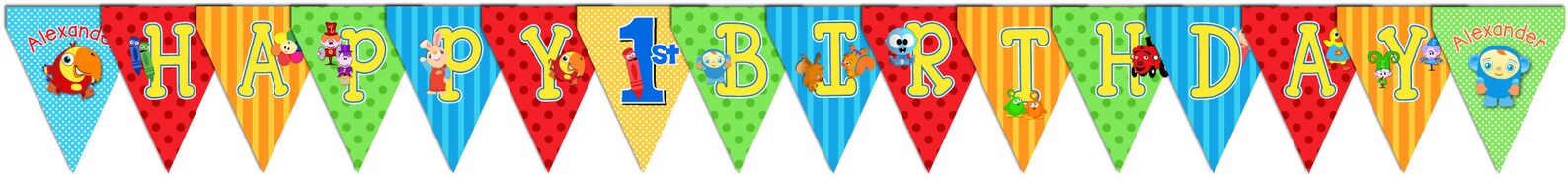 Babyfirst TV Favorites Baby's First Birthday Personalized | Etsy