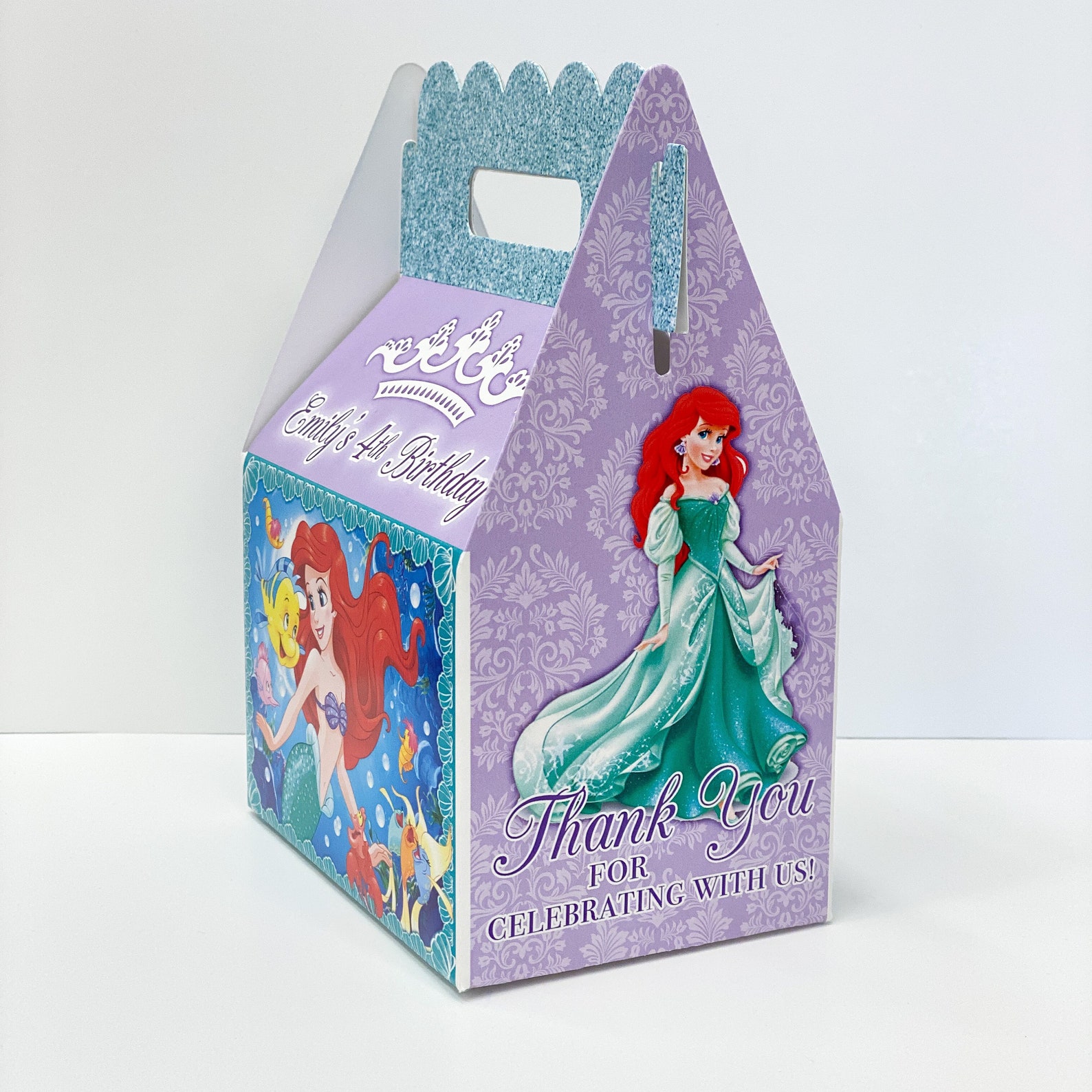 Princess Ariel Little Mermaid Birthday Personalized Gable - Etsy
