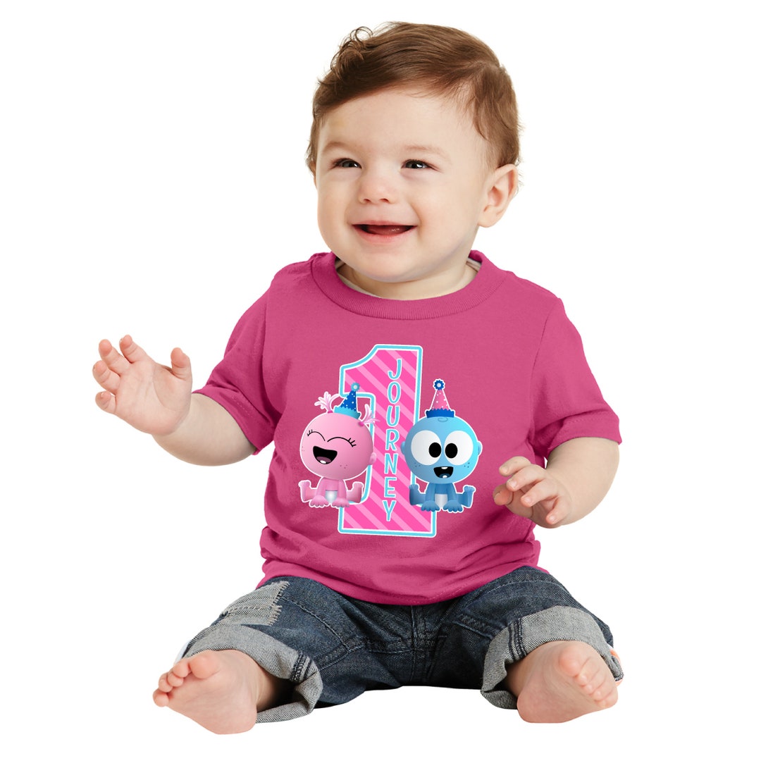 Goo Goo & Gaa Gaa Babyfirst TV 1st or 2nd Birthday Party CHOOSE Shirt ...