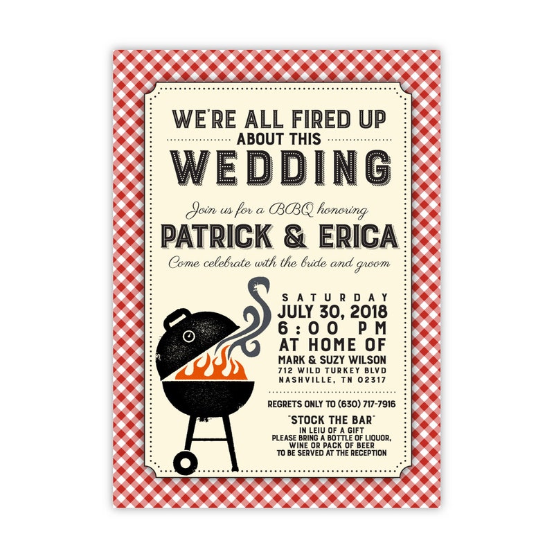 Cookout Invitation - Etsy