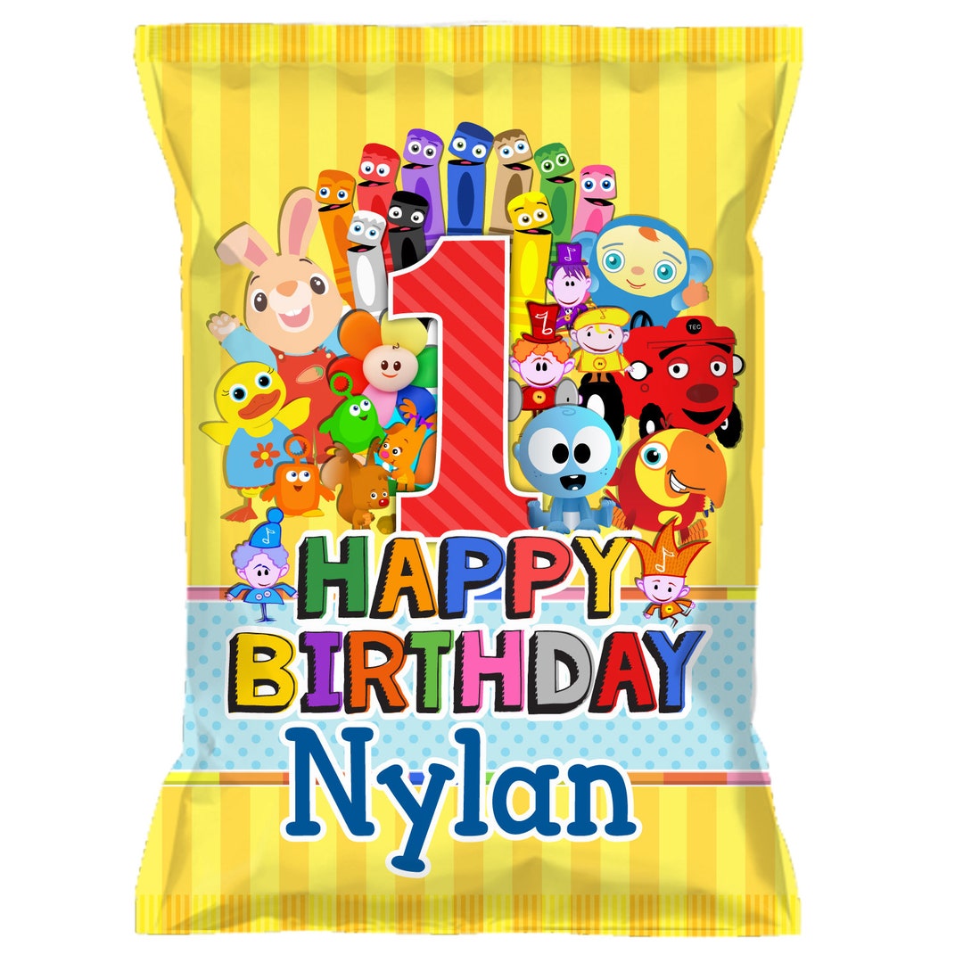 Babyfirst TV Favorites, Custom Chip Bags, Snack Bags, Pouches, SET of ...