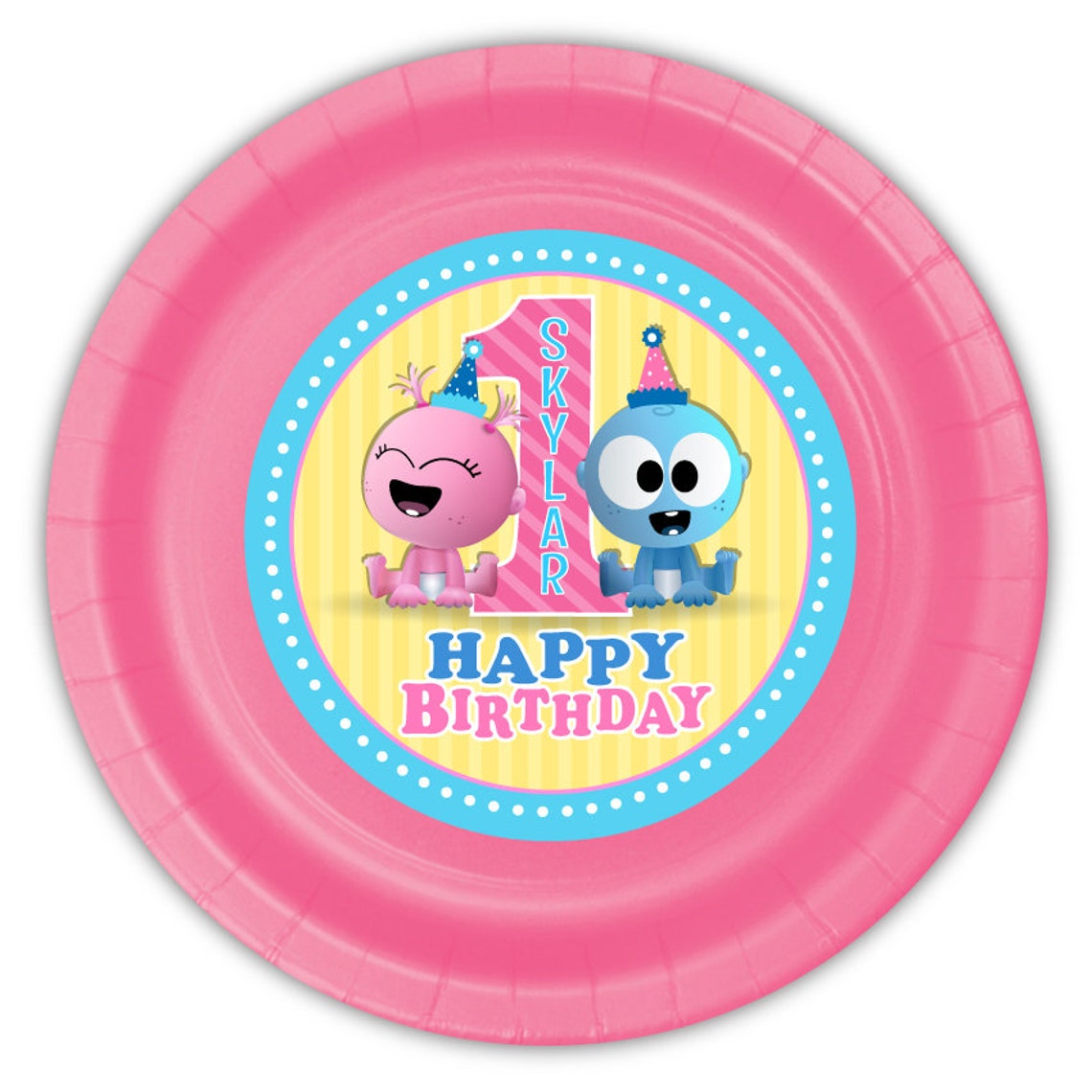 Googoo & Gaagaa Babyfirst TV Birthday Party Personalized Meal - Etsy