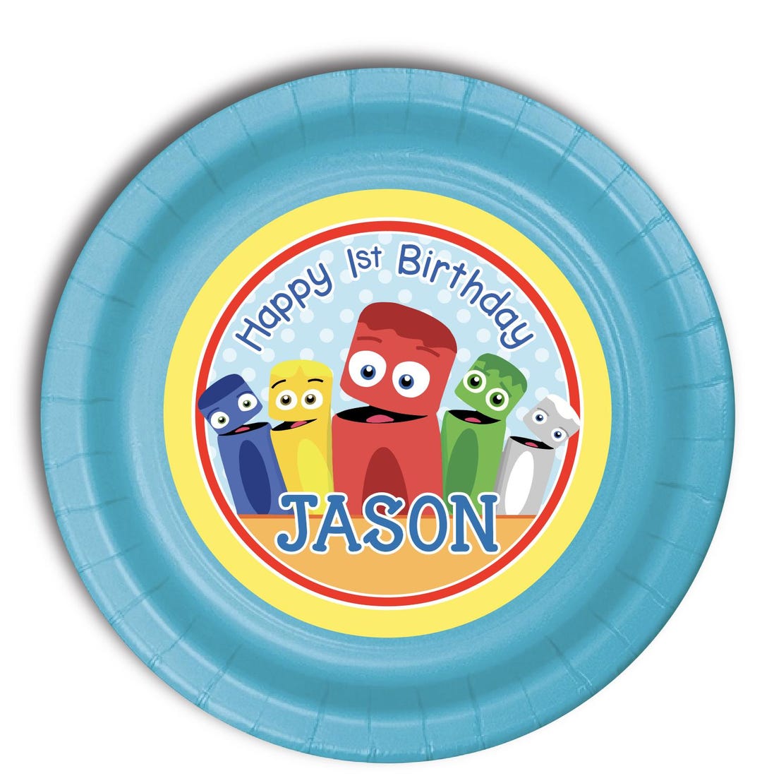 Color Crew Babyfirst TV Birthday Party, Personalized Cake Dessert ...
