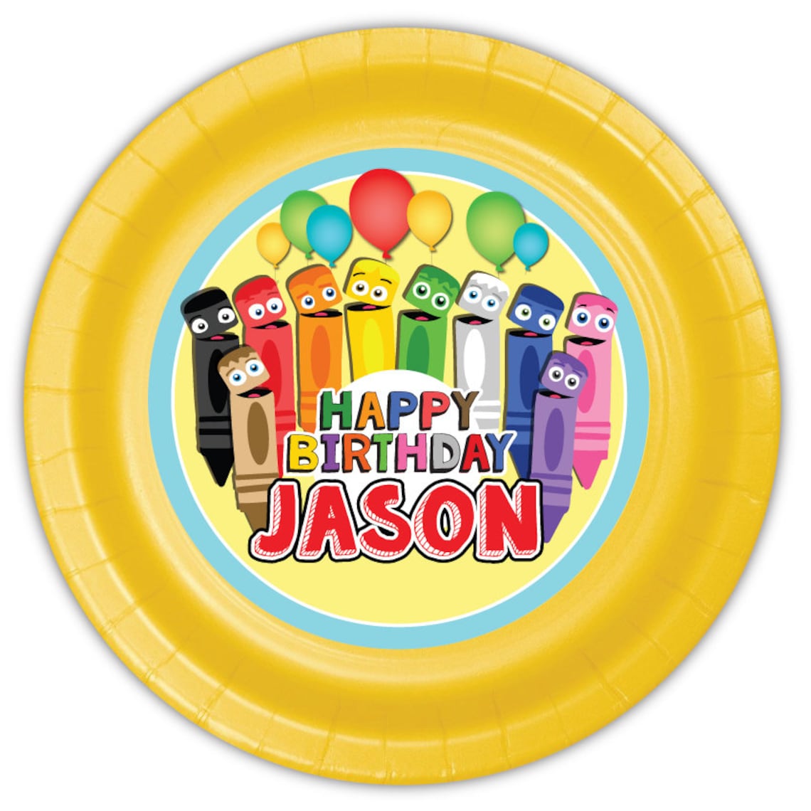 Color Crew Babyfirst TV Birthday Party Personalized Meal | Etsy