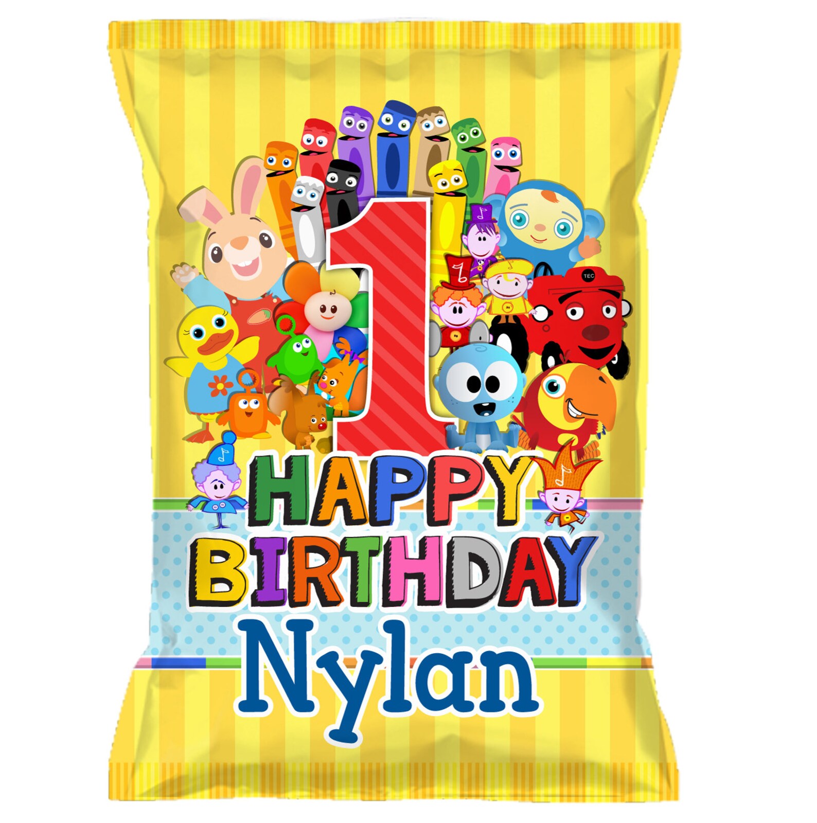 Babyfirsttv Theme CUSTOM Party Pack - Etsy